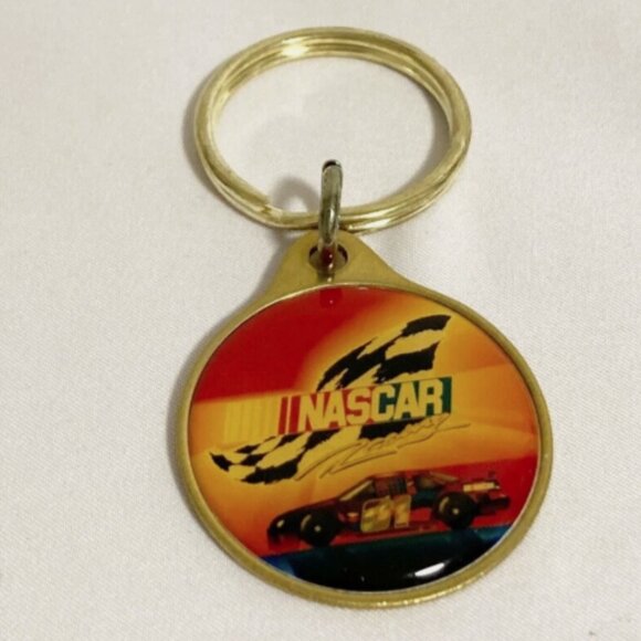 Wincraft | Accessories | Vintage Wincraft Nascar Brass Keychain Made In ...